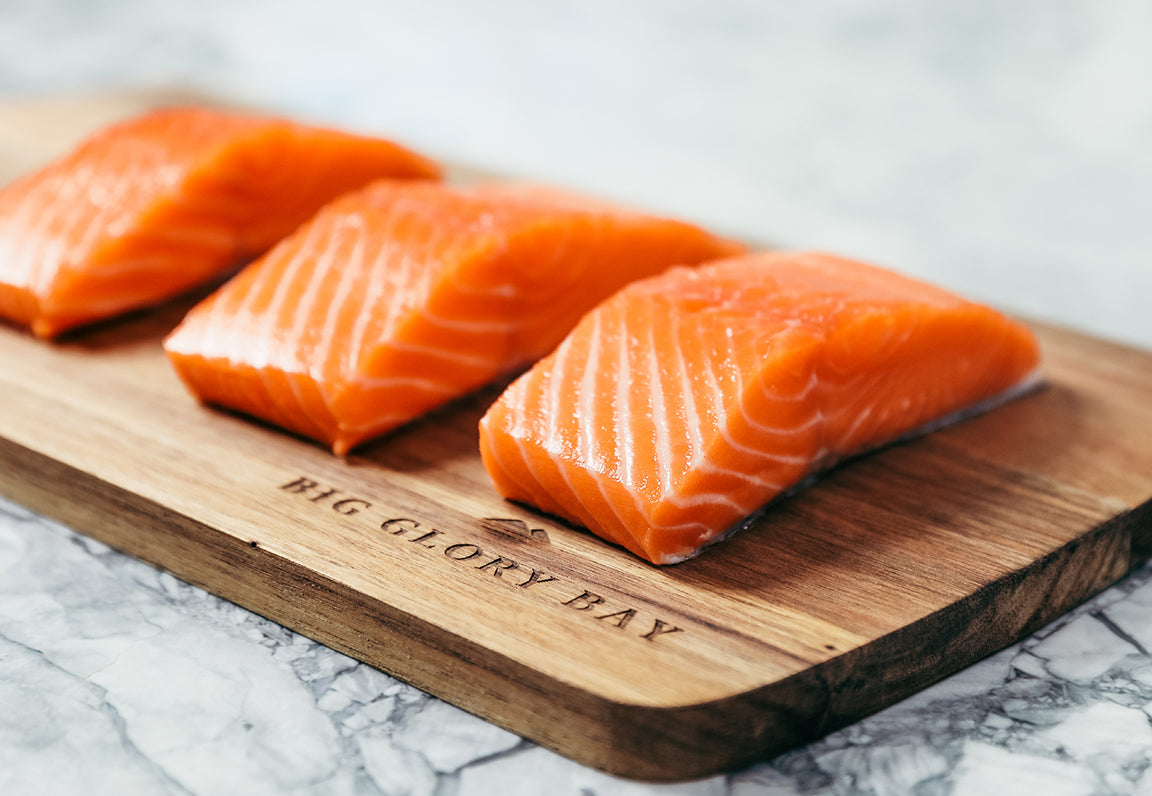 Big Glory Bay King Salmon (6oz)-2ea – Four Star Seafood and Provisions