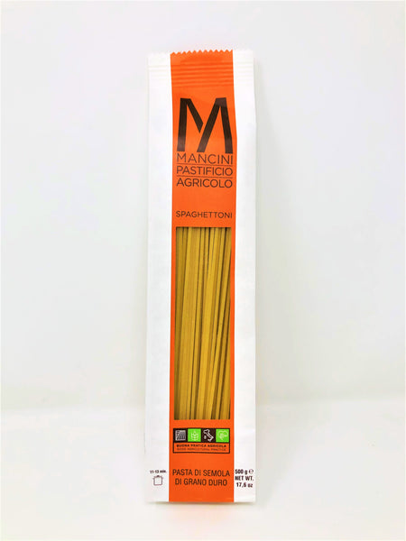 Mancini Spaghettoni - 17.6oz – Four Star Seafood and Provisions